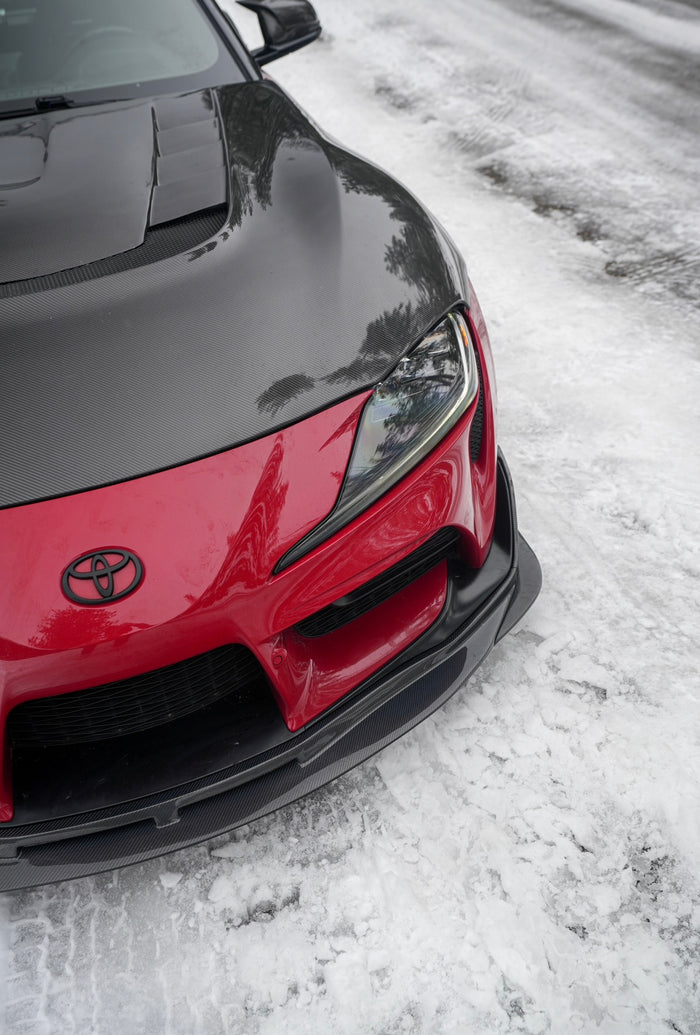 A90/A91 MK5 Supra GT4 Carbon Fiber Front Lip – Premium Style & Fitment