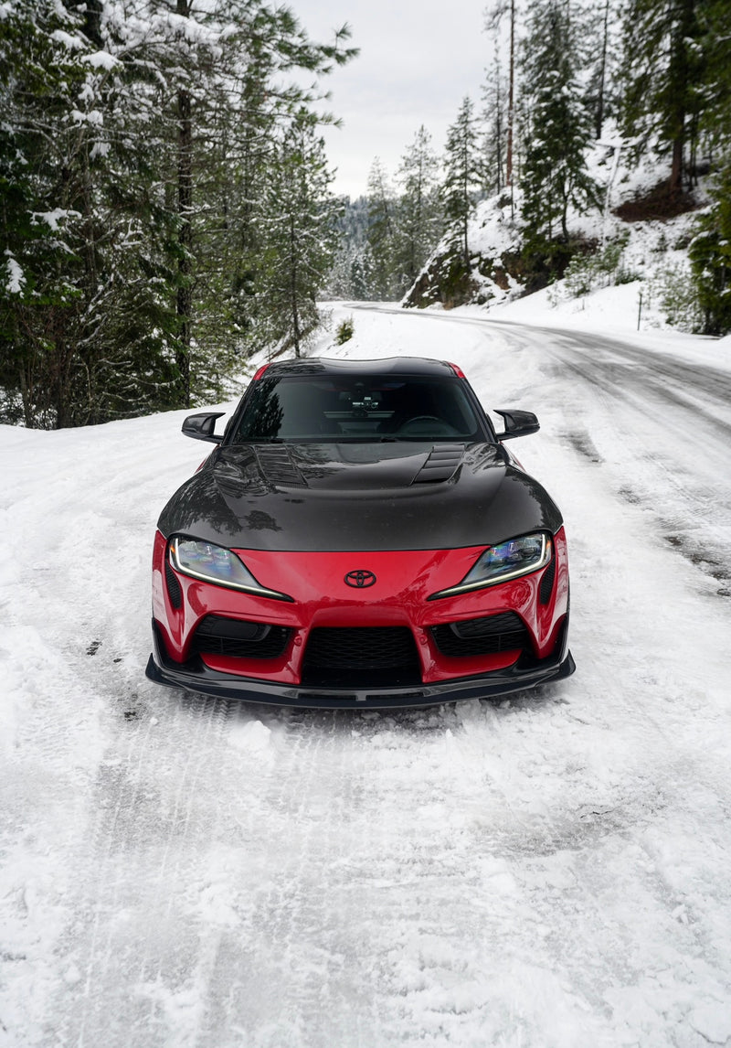 A90/A91 MK5 Supra GT4 Carbon Fiber Front Lip – Premium Style & Fitment