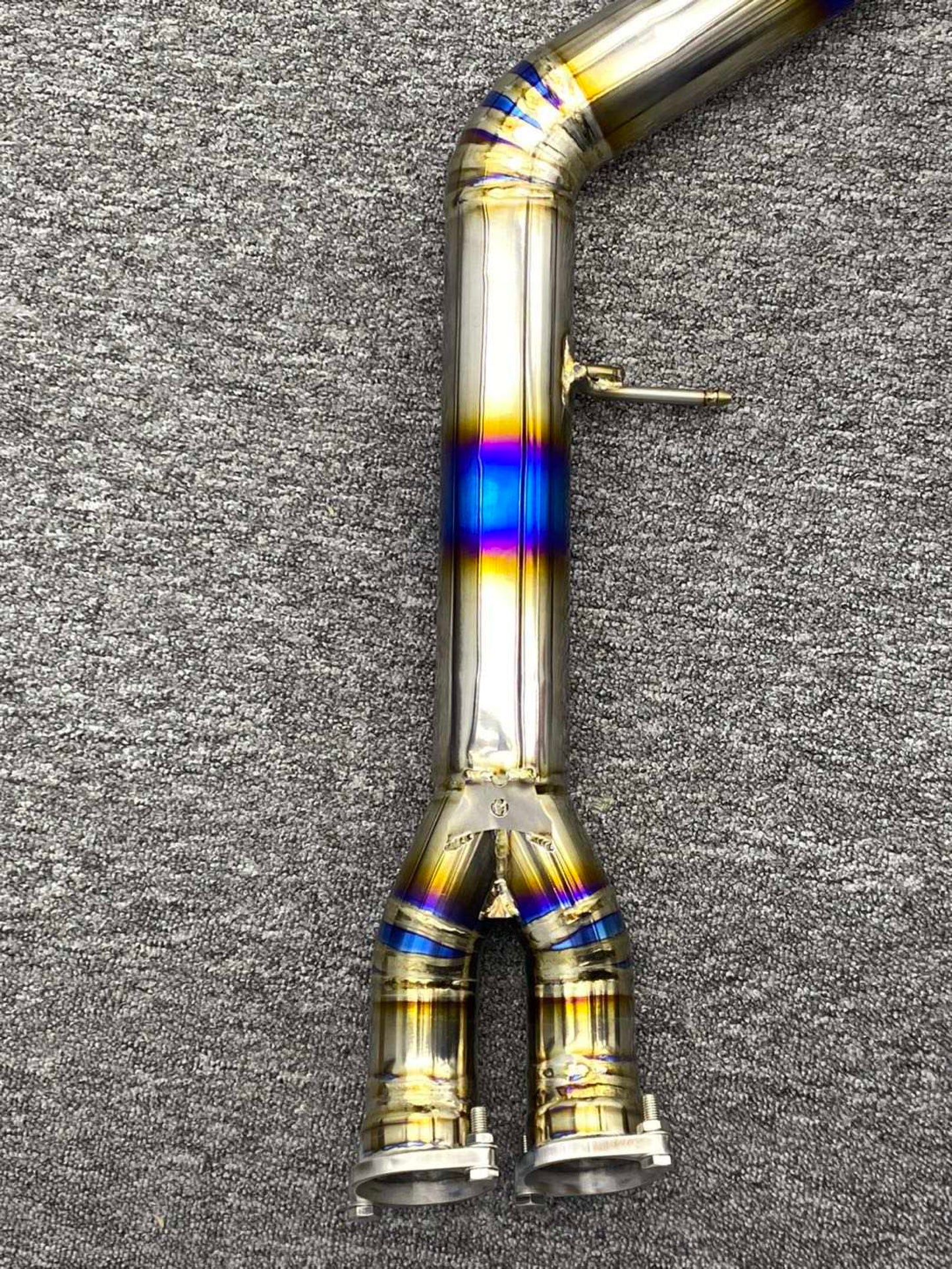 S55 M3/M4 TITANIUM SINGLE EXIT CATBACK EXHAUST (TOMEI STYLE) – Cen-Cal ...