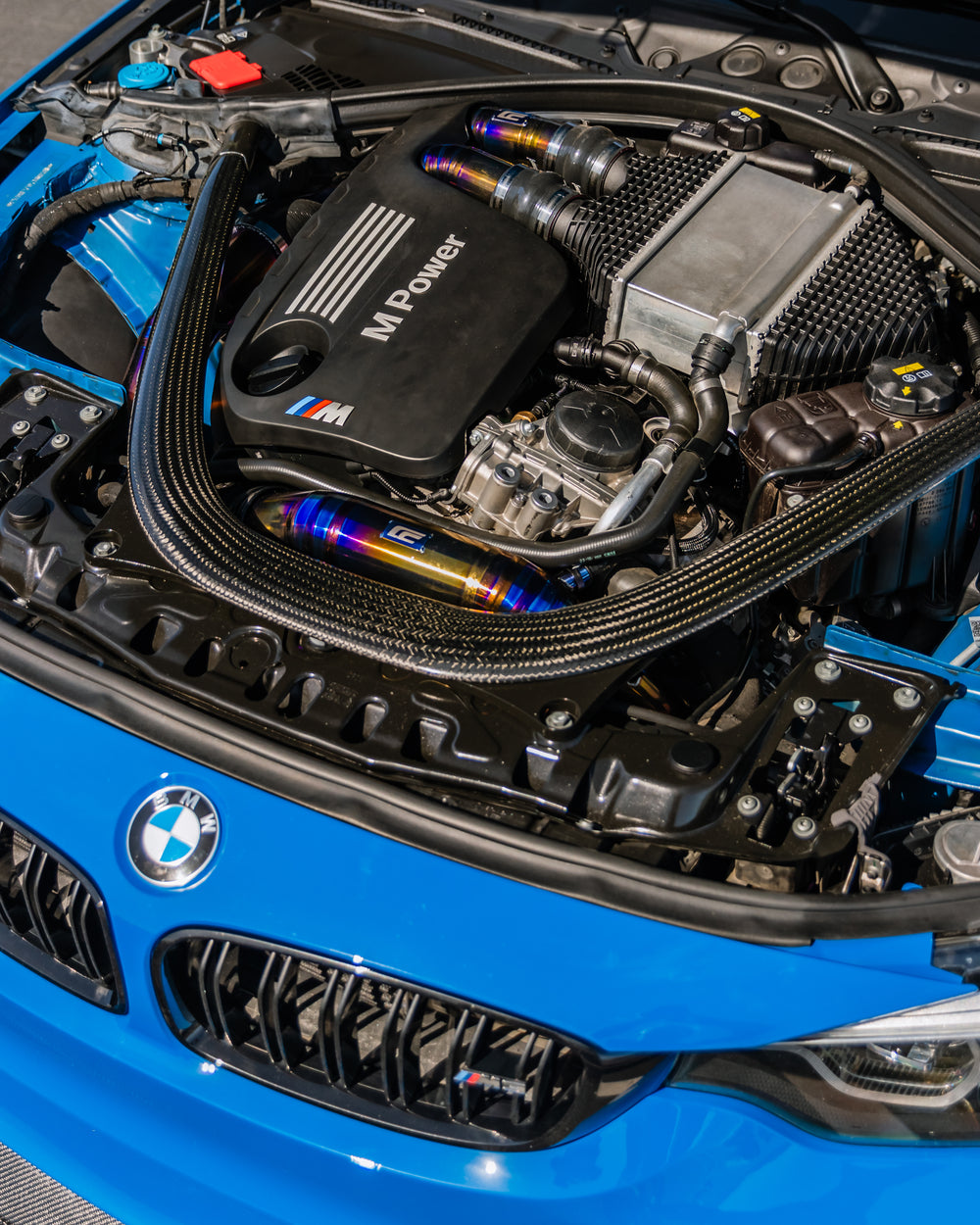 S55 M3/M4/M2C Titanium Front Mount Air Intakes for F80/F82/F83/F87 ...