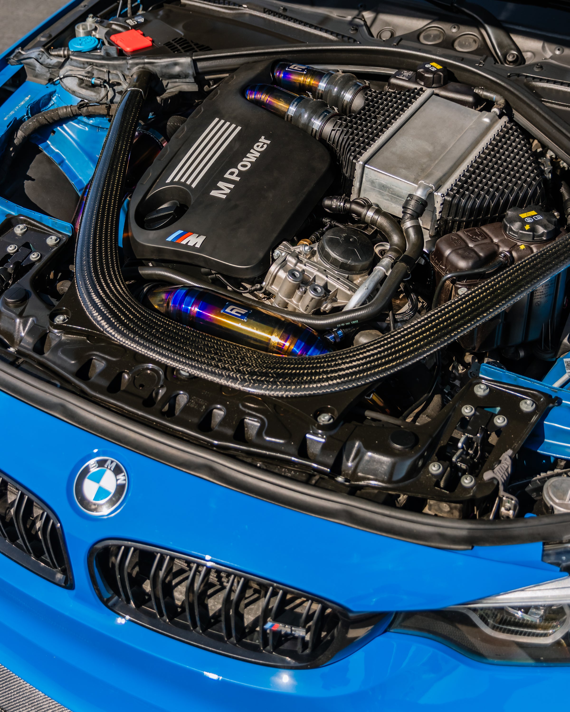 S55 M3/M4/M2C Titanium Front Mount Air Intakes for F80/F82/F83/F87 ...