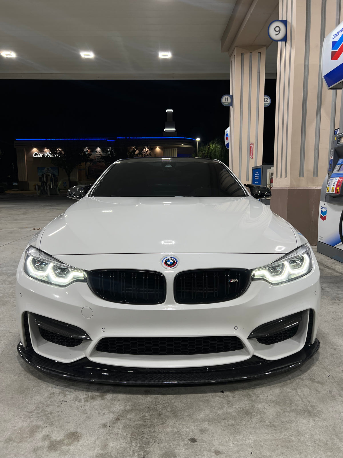 F8X M3/M4 K Style Carbon Fiber Front Lip- F80/F82/F83