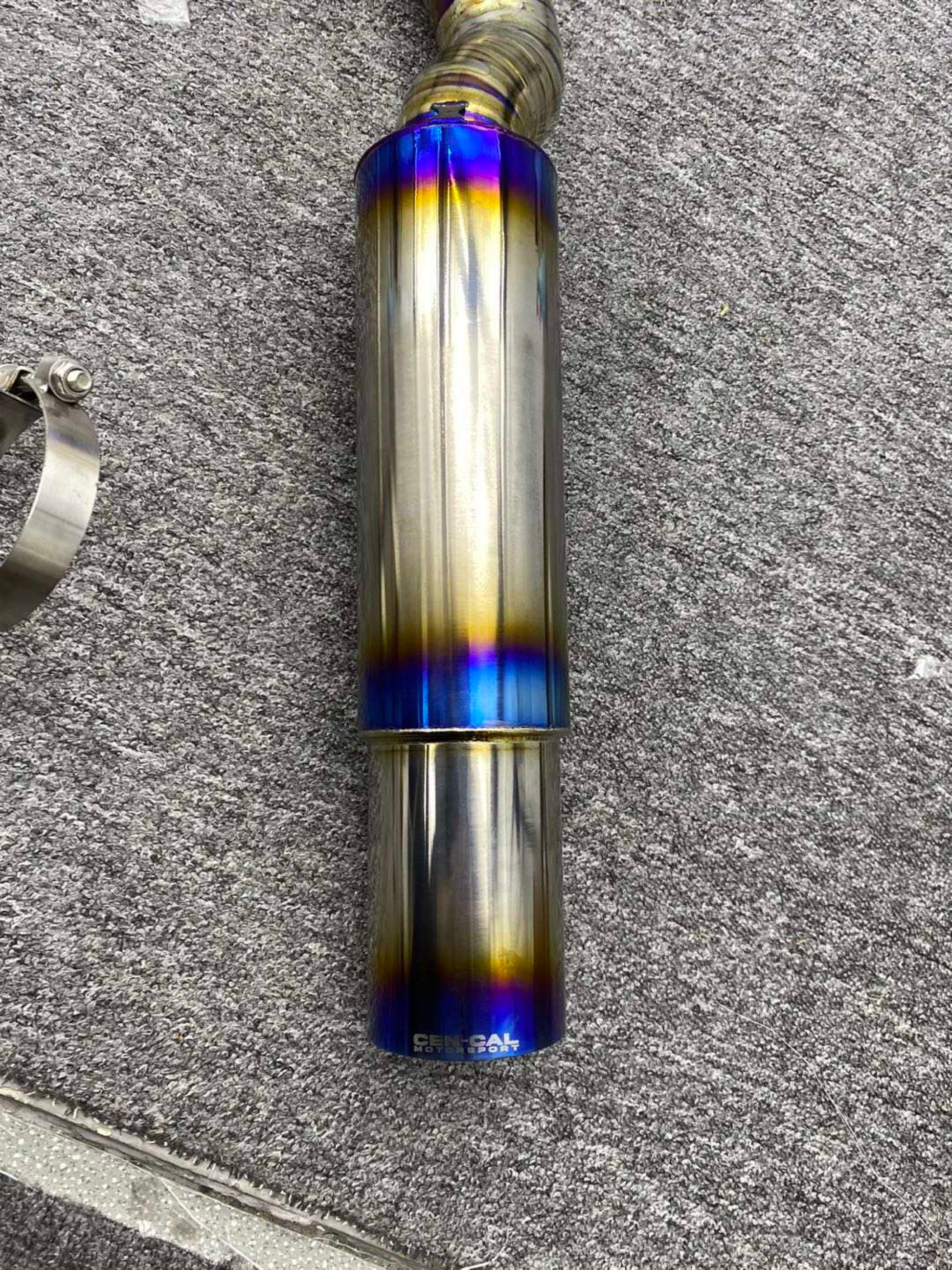 S55 M3/M4 TITANIUM SINGLE EXIT CATBACK EXHAUST (TOMEI STYLE) – Cen-Cal ...