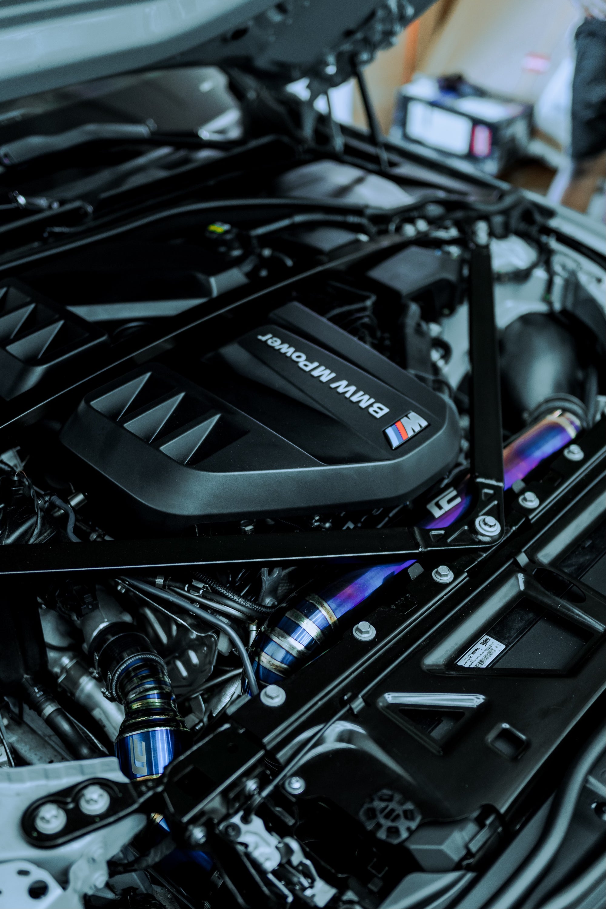 G8X S58 Titanium Front Mount Air Intake CenCal Motorsport - Insane ...