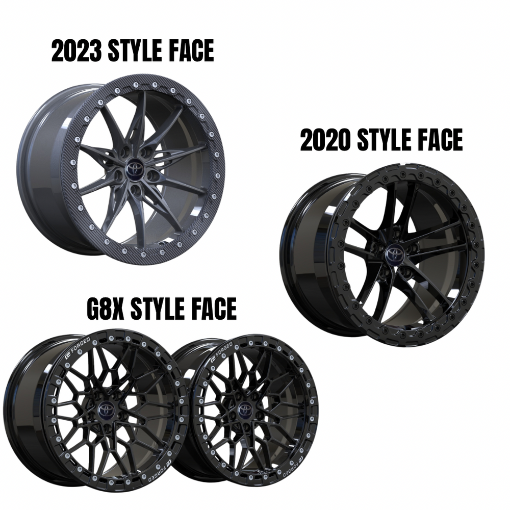 A90/A91 MK5 Supra CC Forged OEM+ Beadlock Wheels - Drag Pack – Cen-Cal ...