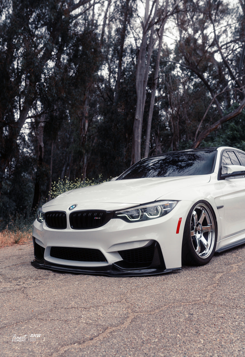 F8X M3/M4 V Style Carbon Fiber Front Lip – In Stock for F80, F82, and ...