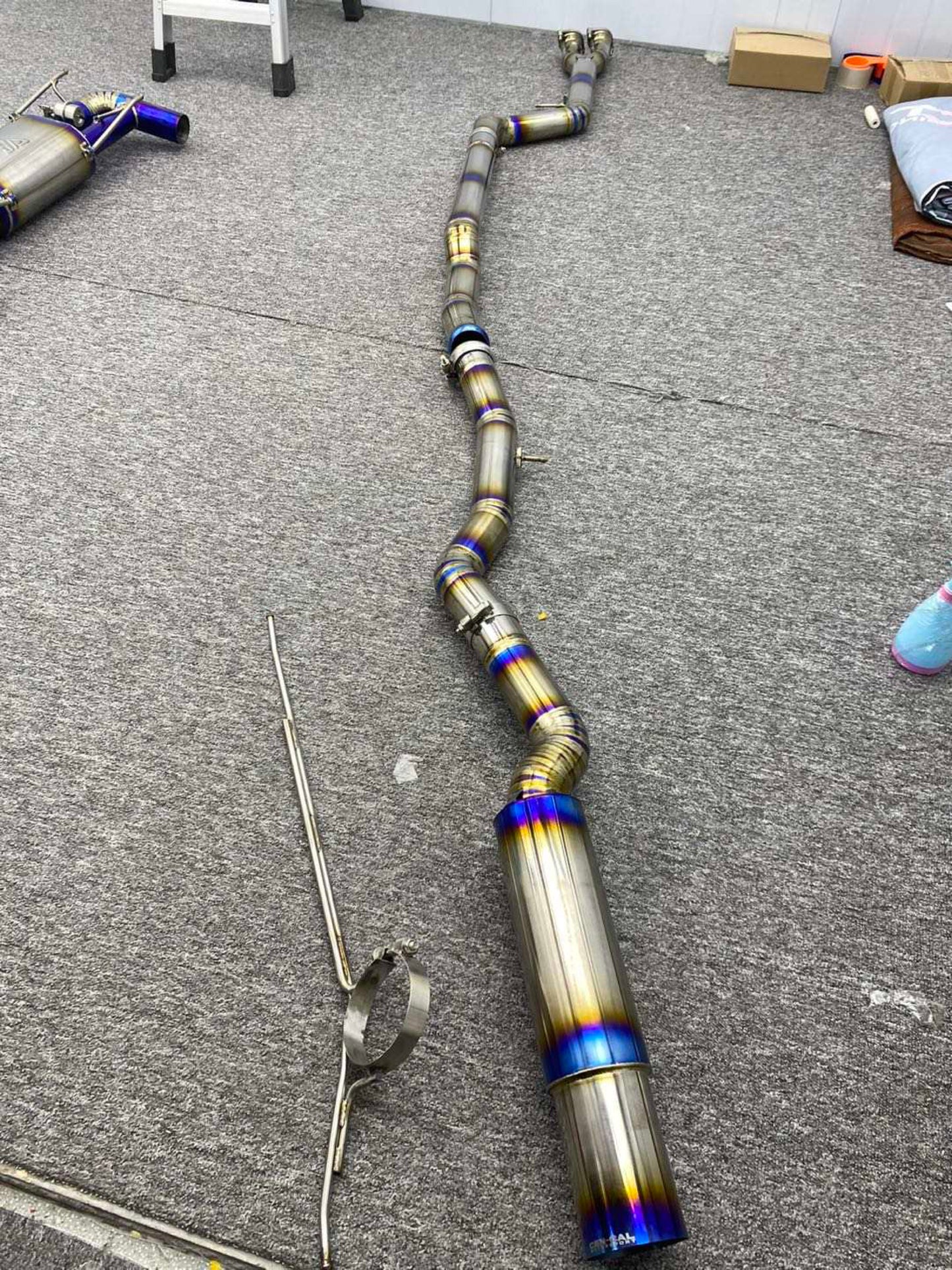 S55 M3/M4 TITANIUM SINGLE EXIT CATBACK EXHAUST (TOMEI STYLE) – Cen-Cal ...