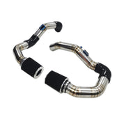 S55 M3/M4/M2C Titanium Front Mount Intakes