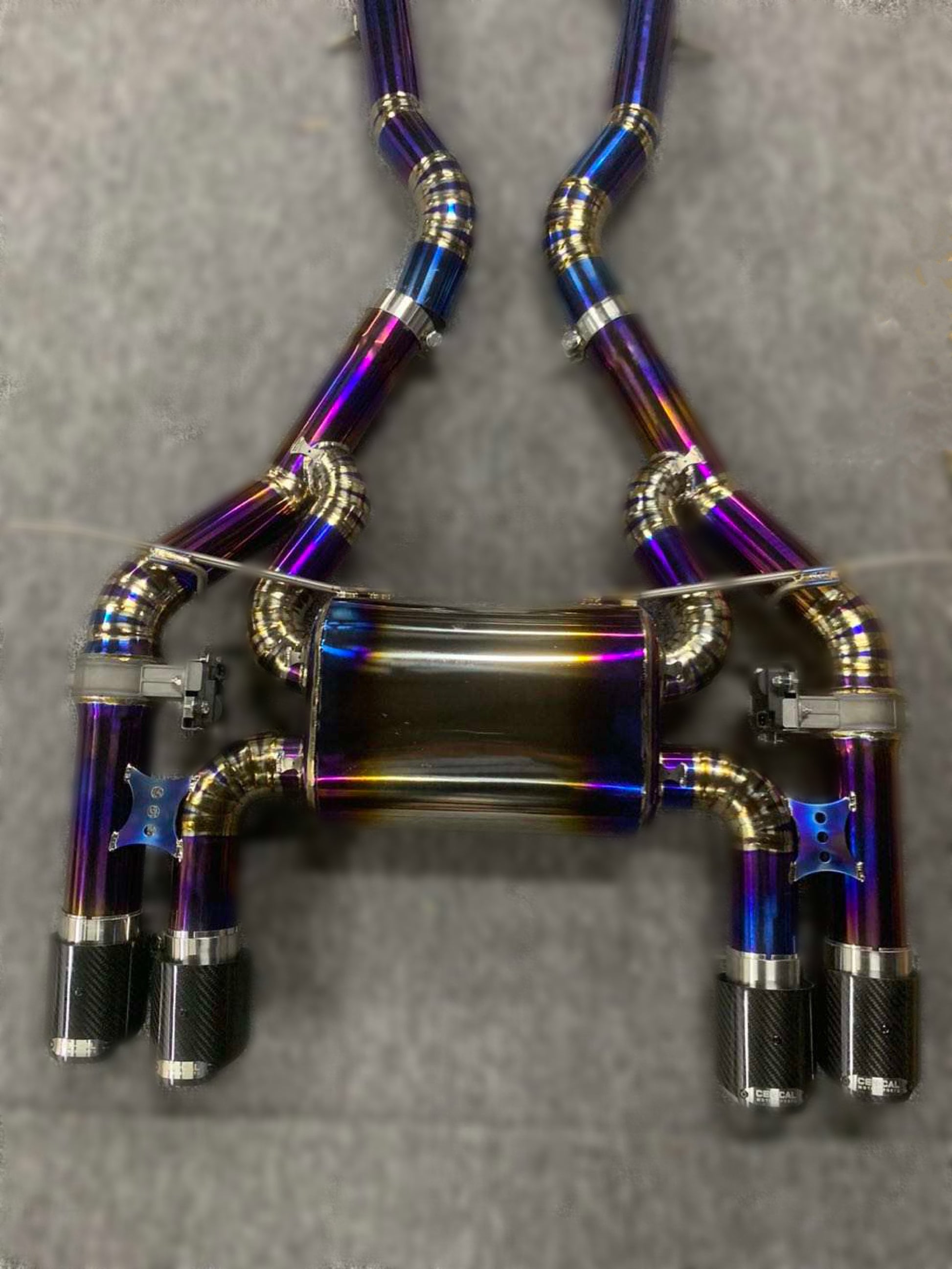 S55 M3 M4 TITANIUM VALVED CATBACK EXHAUST/ CEN-CAL – Cen-Cal Motorsport