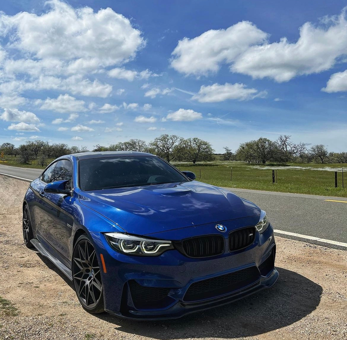 F8X M3 M4 Carbon Fiber V Style Front Lip – Cen-Cal Motorsport