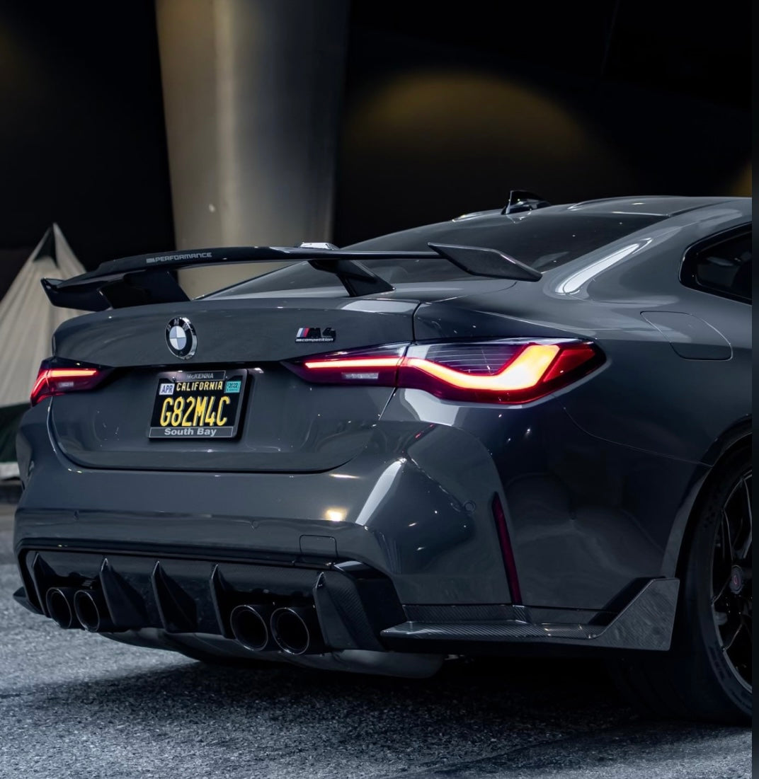 Carbon Fiber MP Rear Bumper Splitters - G80 M3 | G82/G83 M4 – Cen-Cal ...