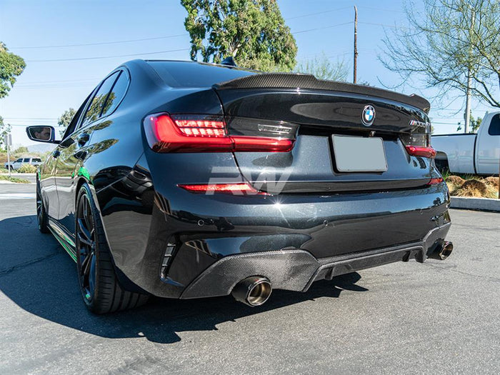 BMW G20 330i Performance Style Carbon Fiber Diffuser – M Sport (2019–2022)