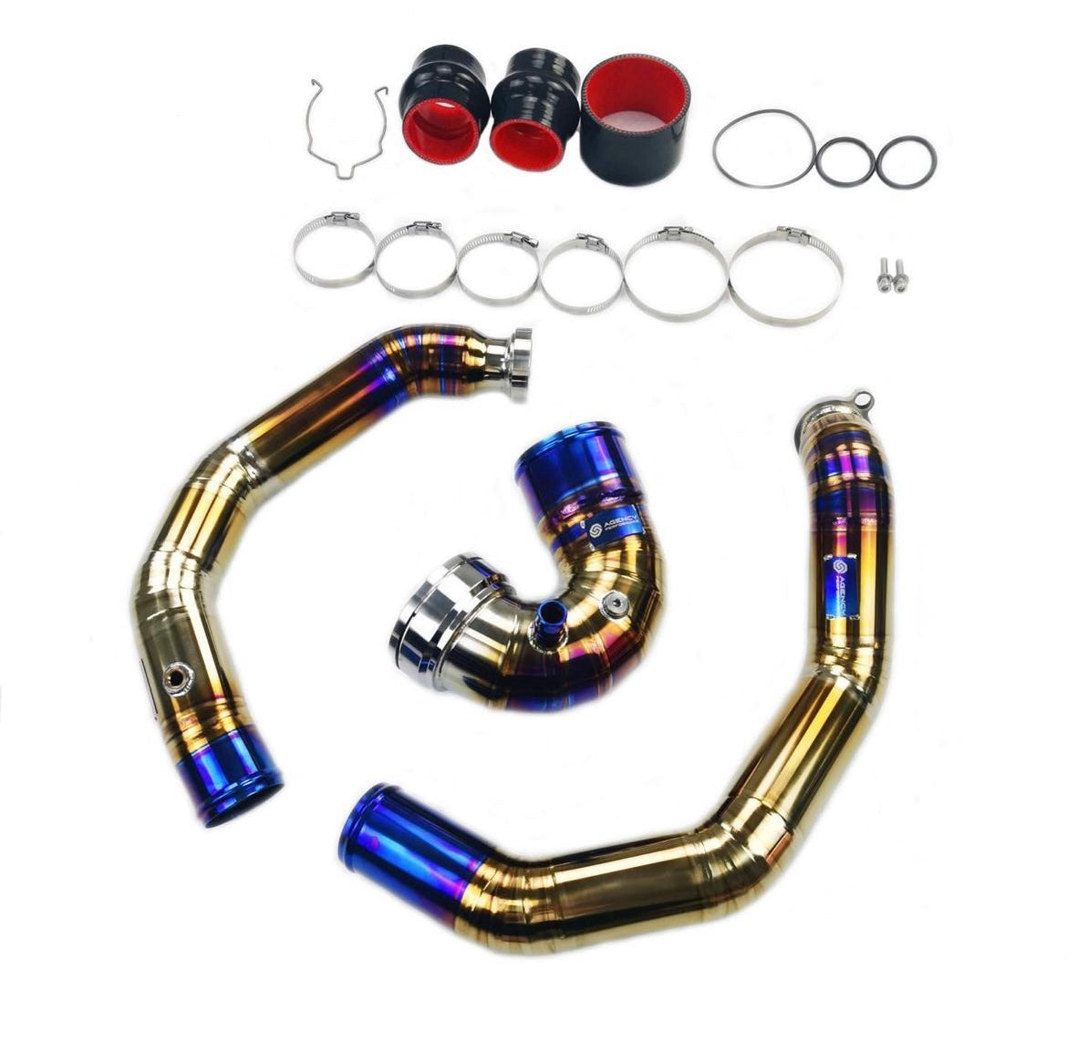 S55 Titanium Charge Pipes – Cen-Cal Motorsport